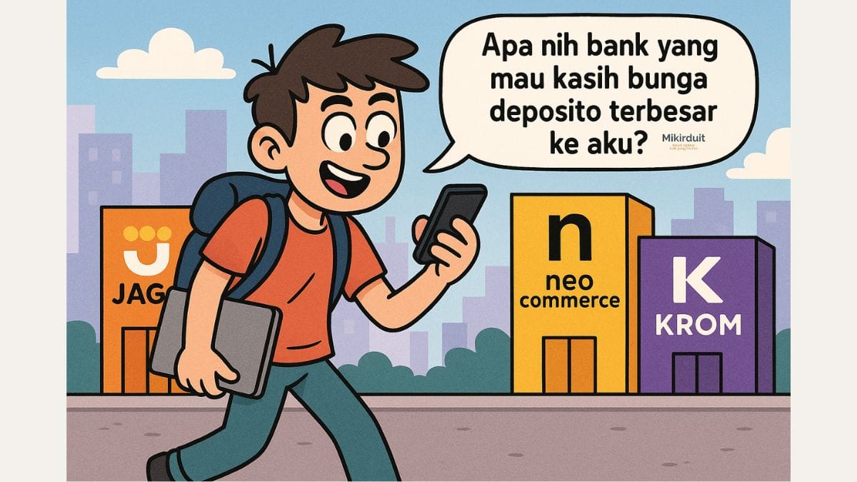 Update Bunga Deposito Bank Digital Paling Besar, Begini Ketentuannya